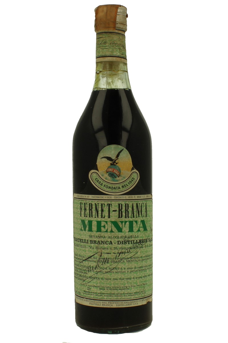 Fernet Branca Menta Bot. in the 60'S /70's 75cl 40% - Products - Whisky ...