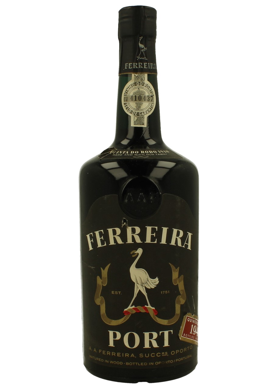 Ferreira Port Wine 1940 75cl 19% - Products - Whisky Antique, Whisky ...