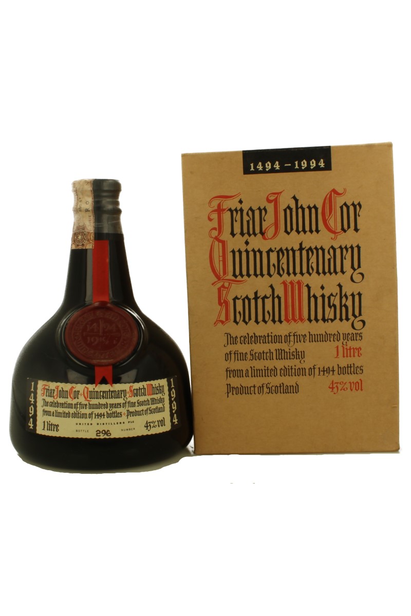 Friar John Blended Scotch Whisky Bottled 1994 1 liter 43% OB-Special ...