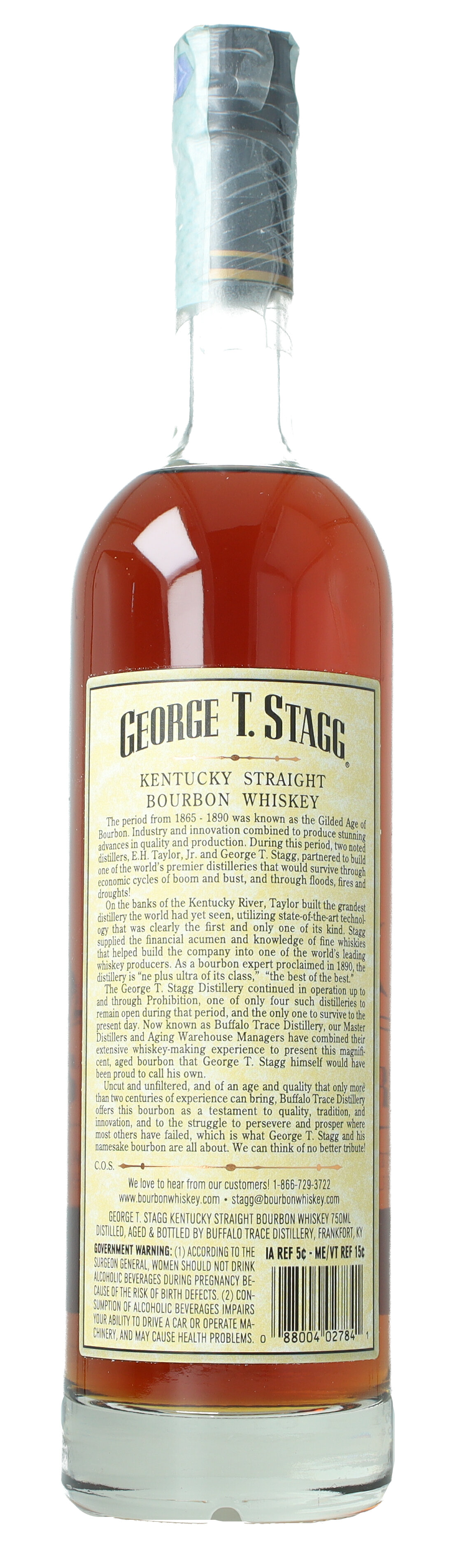 George T. Stagg Kentucky Straight Bourbon Whiskey Bottled 2024 75cl 65. ...