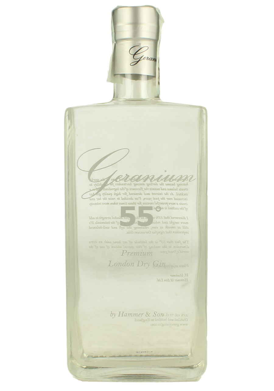 GERANIUM Gin 70cl 55% - Products - Whisky Antique, Whisky & Spirits