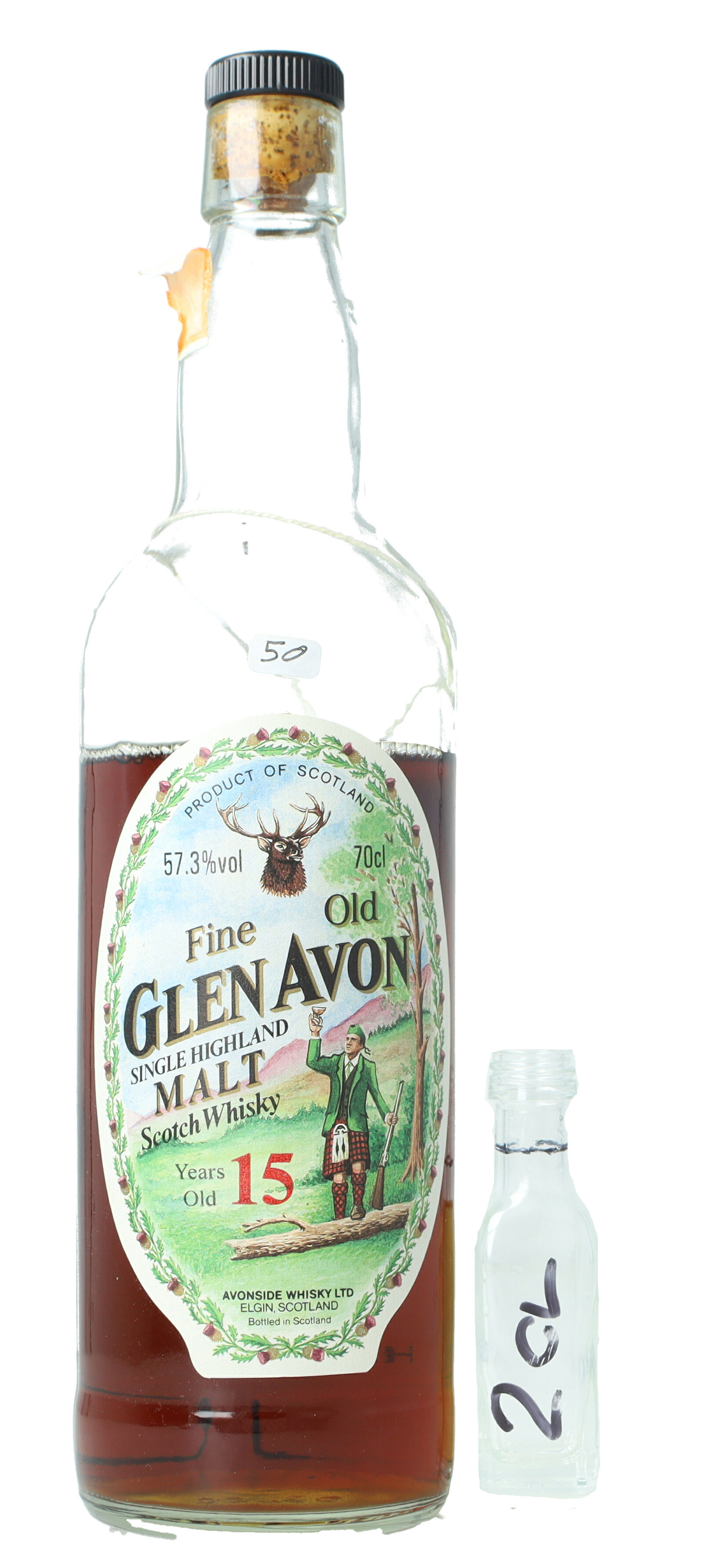 GLEN AVON (Gleanfraclas or Macallan ) Speyside Scotch Whisky 15 years ...