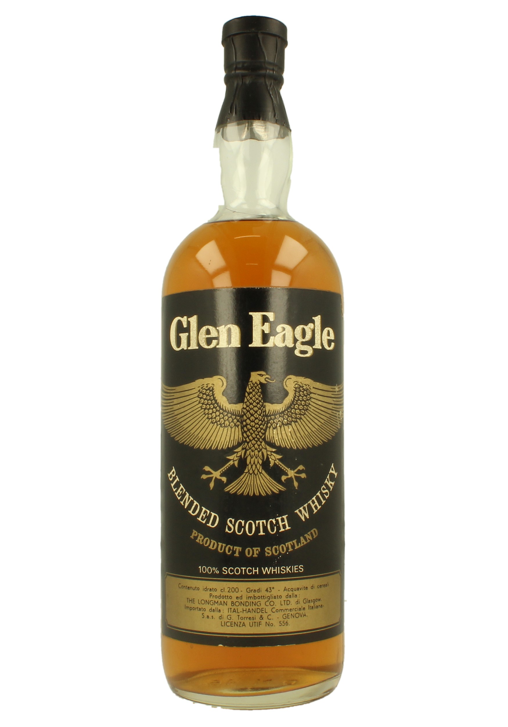 GLEN EAGLE Bot.70's 200cl 43% - Blended - Products - Whisky Antique ...