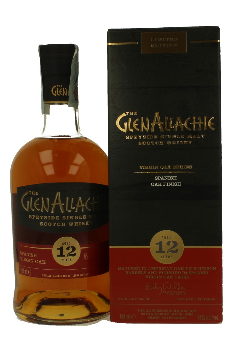 GLENALLACHIE 12 Years Old 70cl 48% OB Spanish Virgin Oak - Prodotti ...