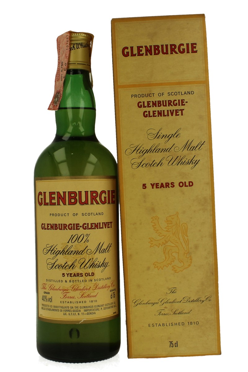 GLENBURGIE 5yo Bot in The 80's 75cl 40% - Products - Whisky Antique ...