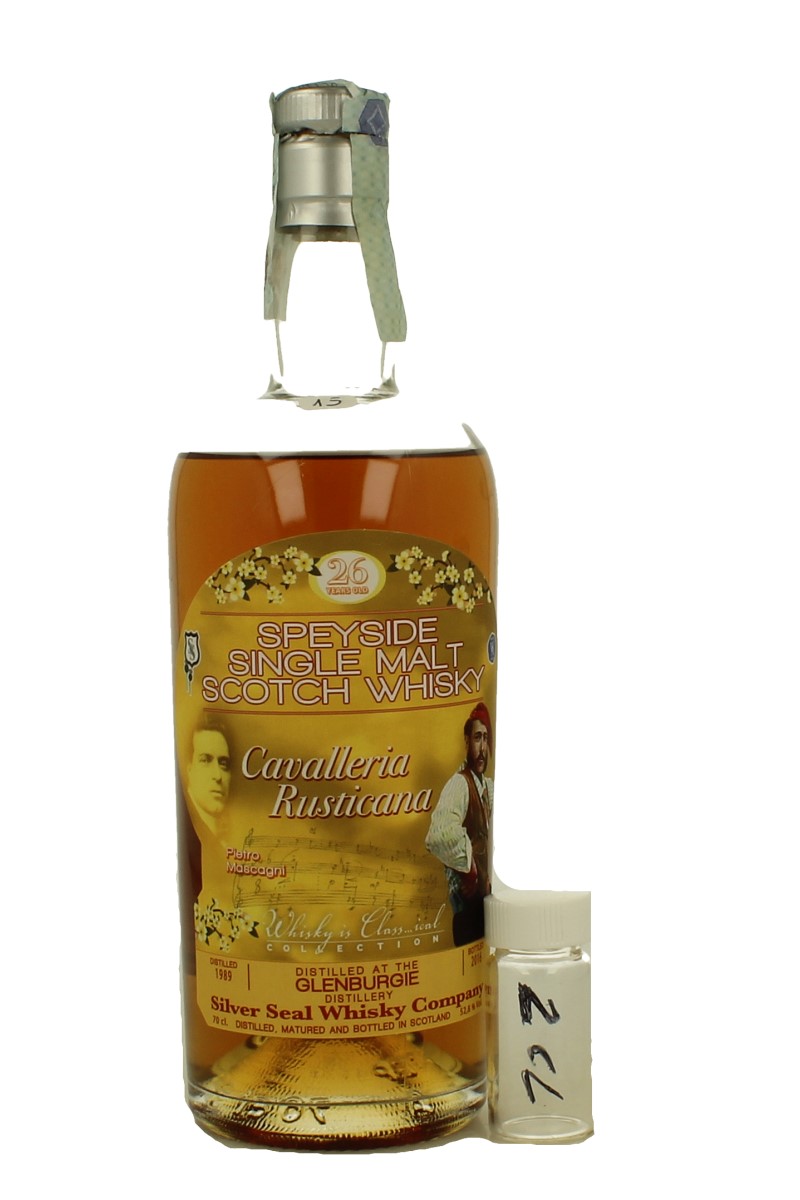 Glenburgie SAMPLE 25 Years old 1989 2016 2CL 52.4% Silver Seal SAMPLE 2 ...