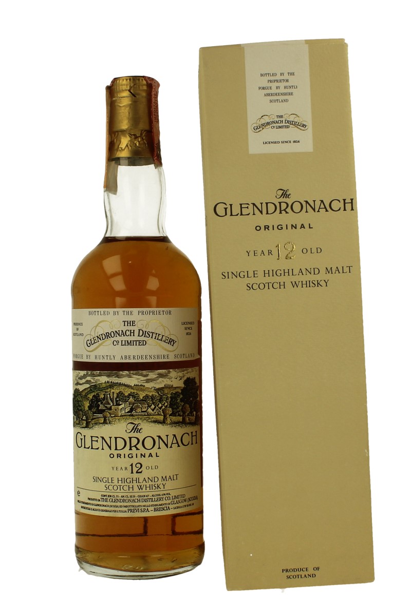 GLENDRONACH 12 years Old Bot in The 80's 75cl 43% OB- - Products ...