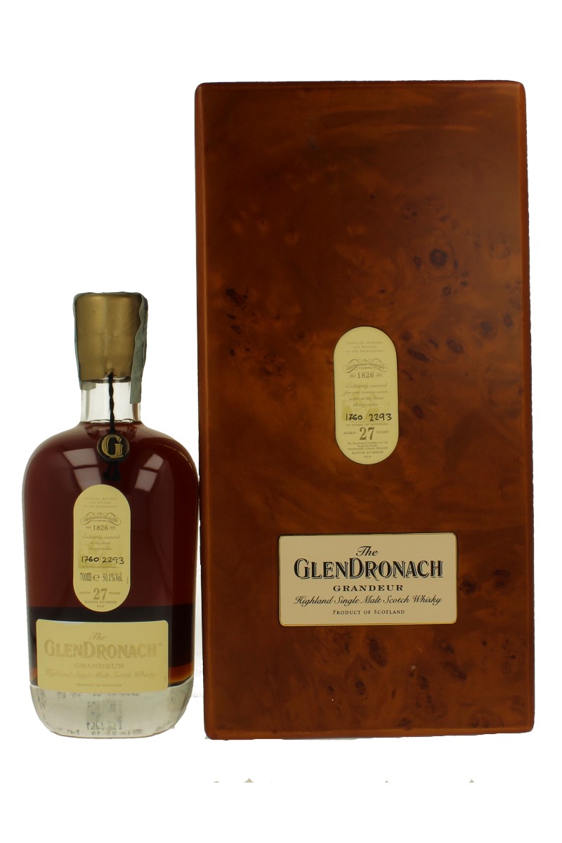 GLENDRONACH 27 Years old 70cl 50.1% limited edition Grandeur Batch 10 ...
