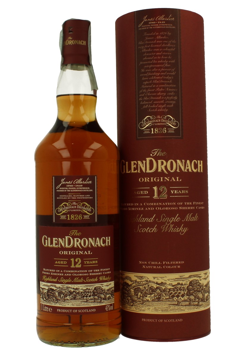 GLENDRONACH ORIGINAL 12yo 2016 100cl 43% - Products - Whisky Antique ...
