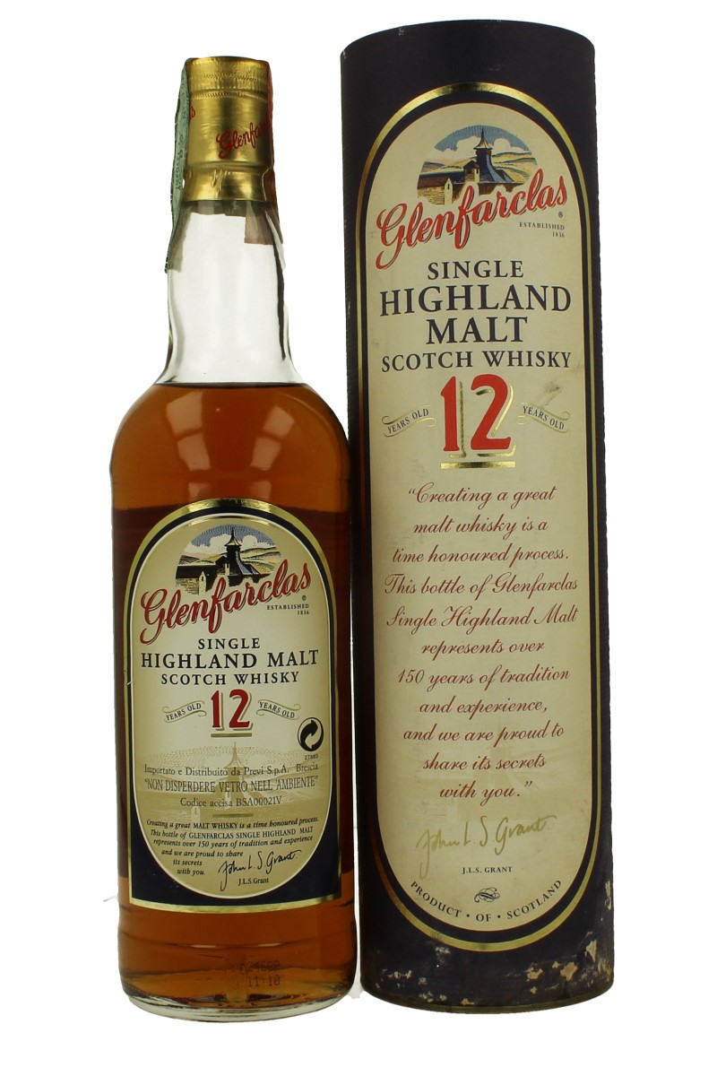 GLENFARCLAS 12 Years Old Bot in The 90's early 2000 70cl 43% OB ...