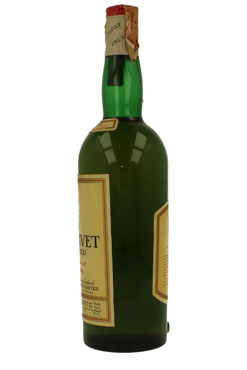 GLENLIVET 12 years old Bot 70-80's 75cl 43% OB- Giovinetti Import - Products - Whisky Antique ...