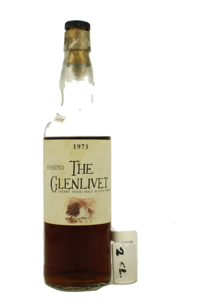 Glenlivet SAMPLE 1971 2cl 46% SAMAROLI SAMPLE 2CL AMAZING WHISKY ...