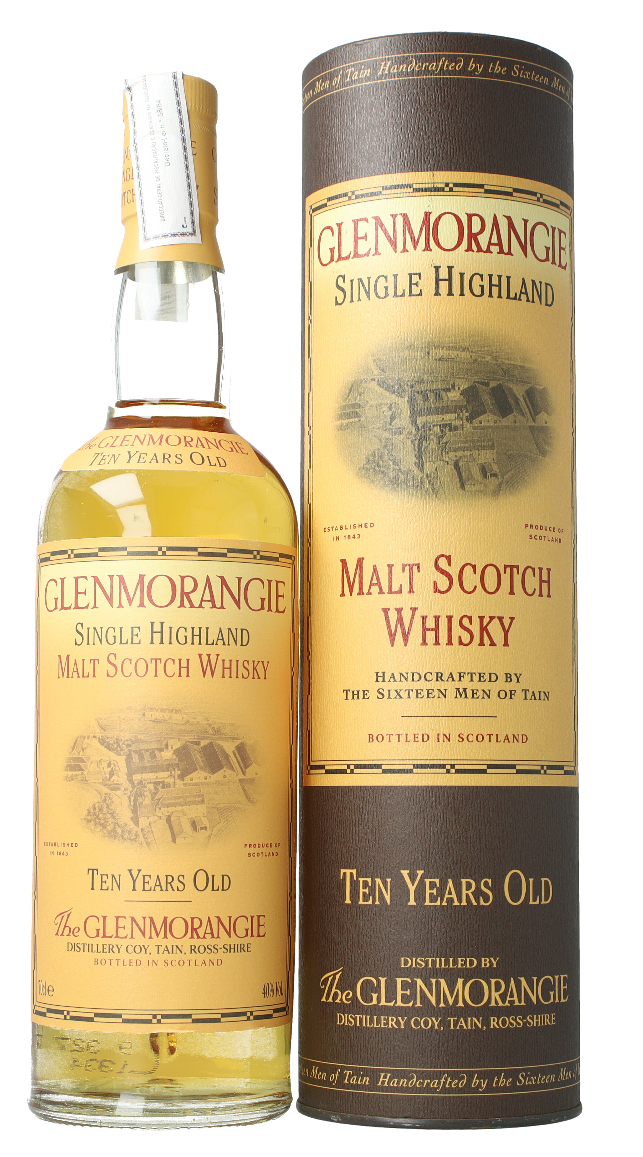 Glenmorangie Highland Scotch Whisky 10 Years Old Bot in The 90's early ...