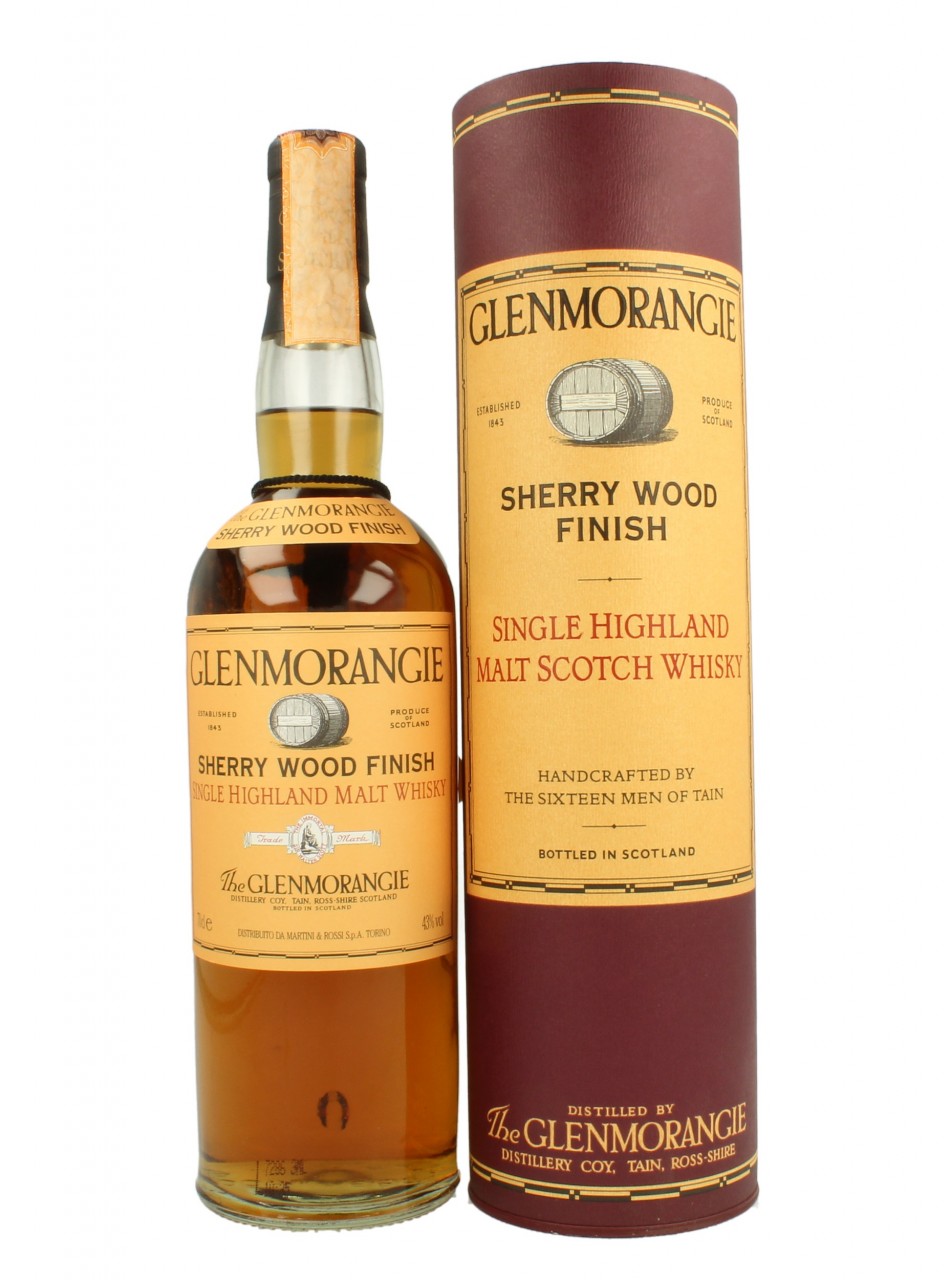 GLENMORANGIE Sherry Wood Finish Bot.late 90's 43% OB - Products ...