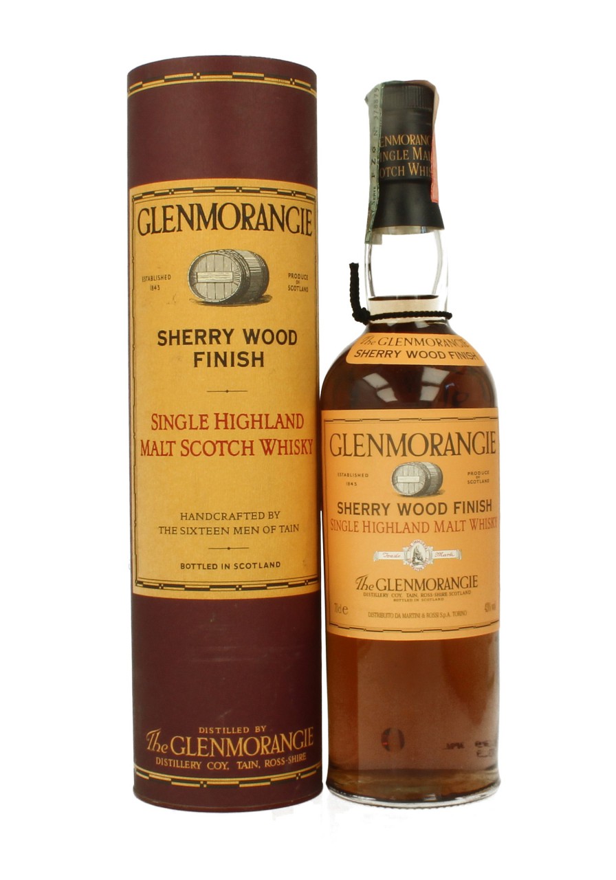 GLENMORANGIE Sherry Wood Finish Bot.late 90's 70cl 43% OB - Products ...