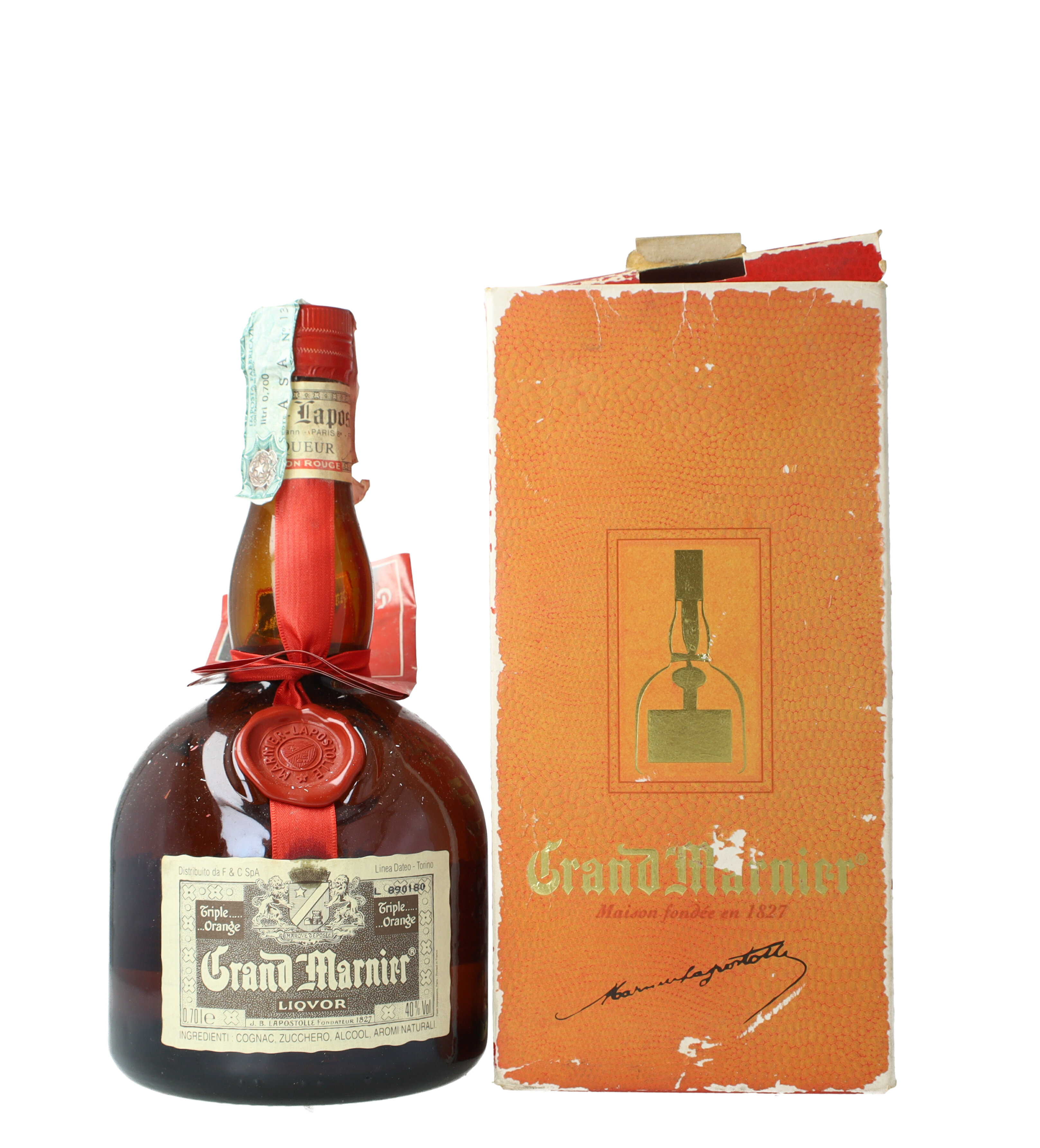 GRAND MARNIER Liquor - Bot. in The 90's 70cl 40% - Products - Whisky ...