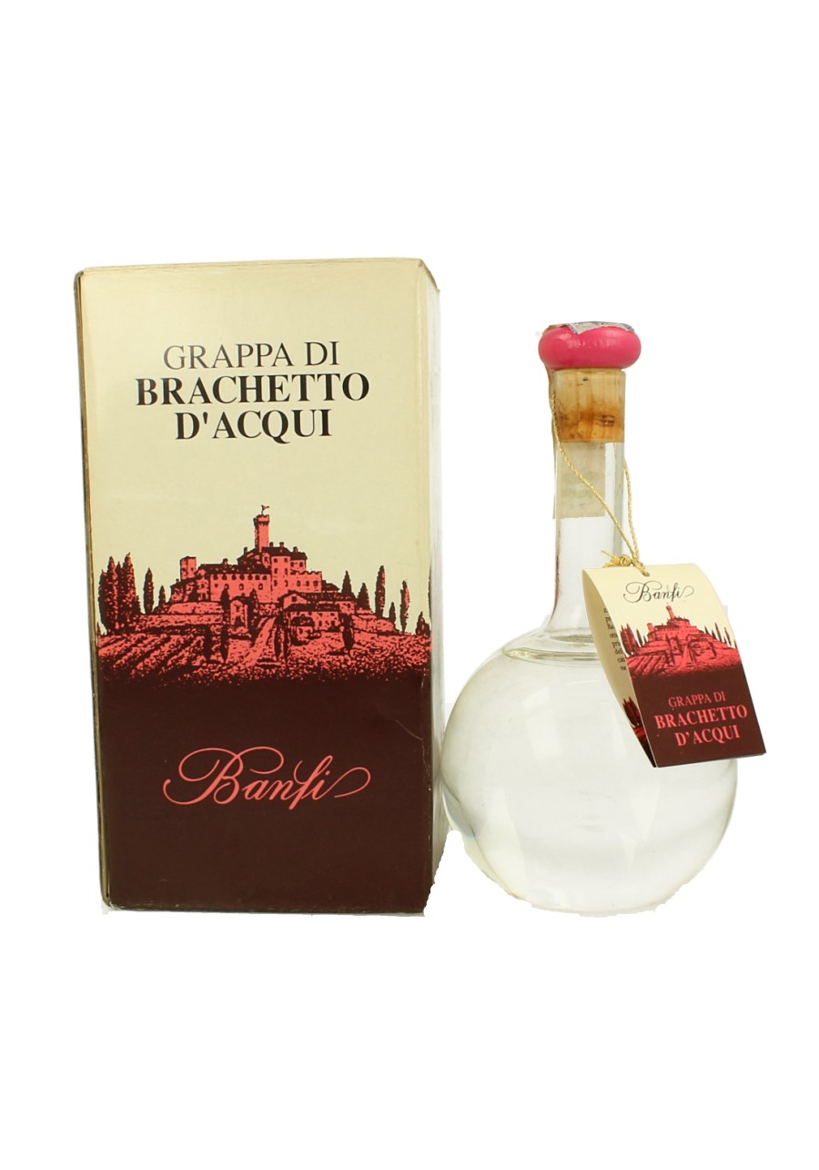 GRAPPA BRACCHETTO D'ACQUI BANFI 50 CL 43 % - Products - Whisky Antique ...