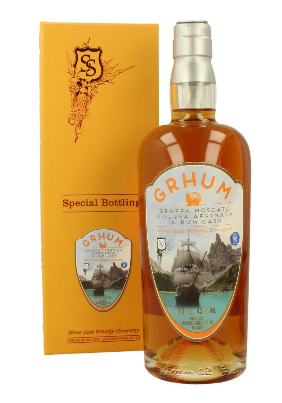GRAPPA GRHUM MOSCATO RISERVA AGED IN RUM CASK - Products - Whisky ...
