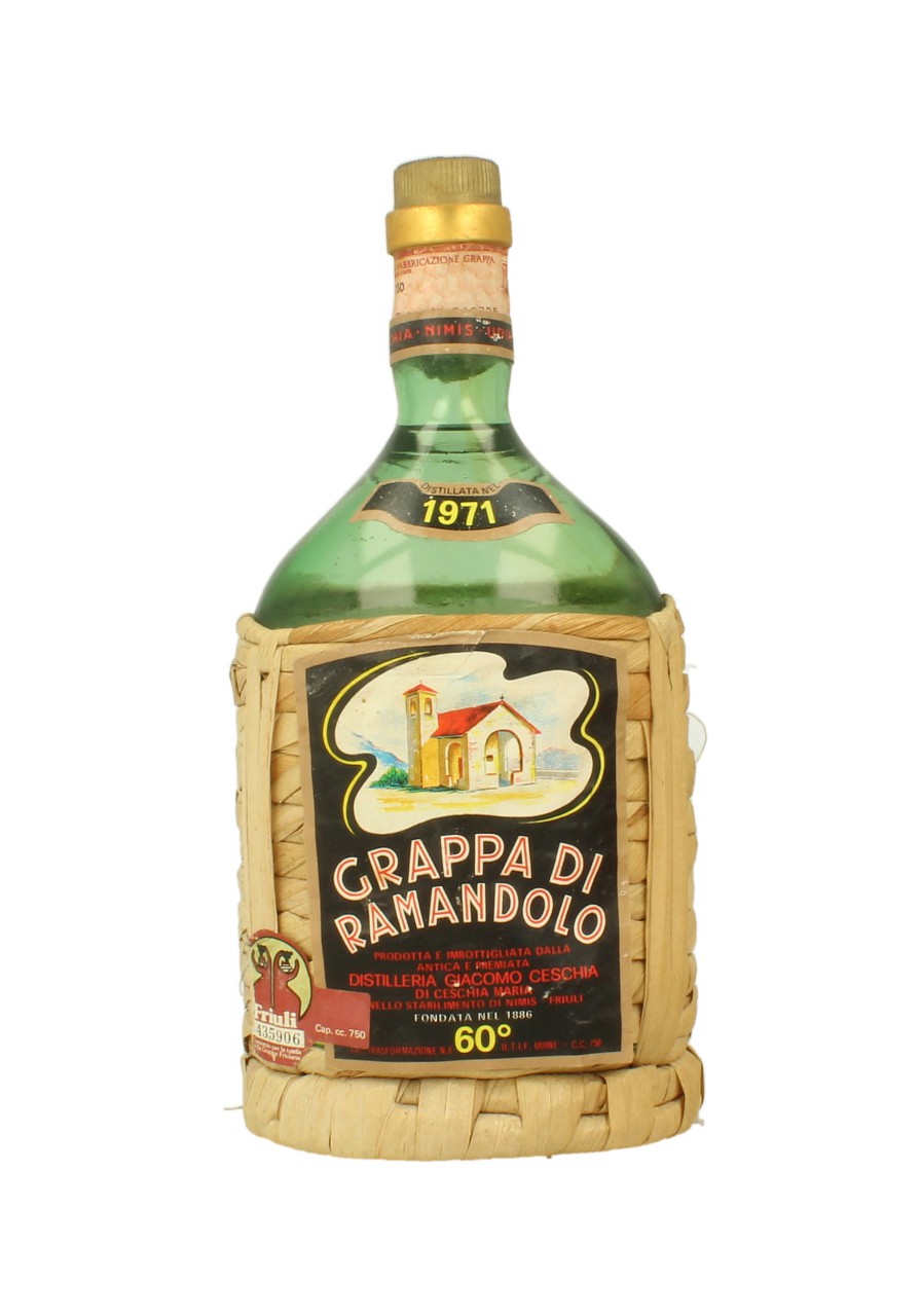 GRAPPA RAMANDOLO CESCHIA 75CL 60% OLD BOTTLE - Products - Whisky ...