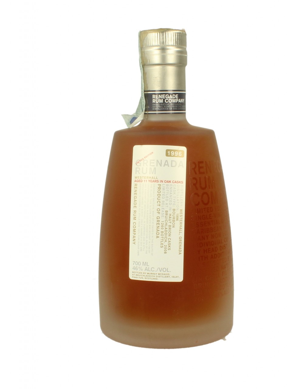 GRENADA RUM MURRAY MCDAVID 11YO 1996 2008 70 CL 46 % 1260 BOTTLES ONLY ...