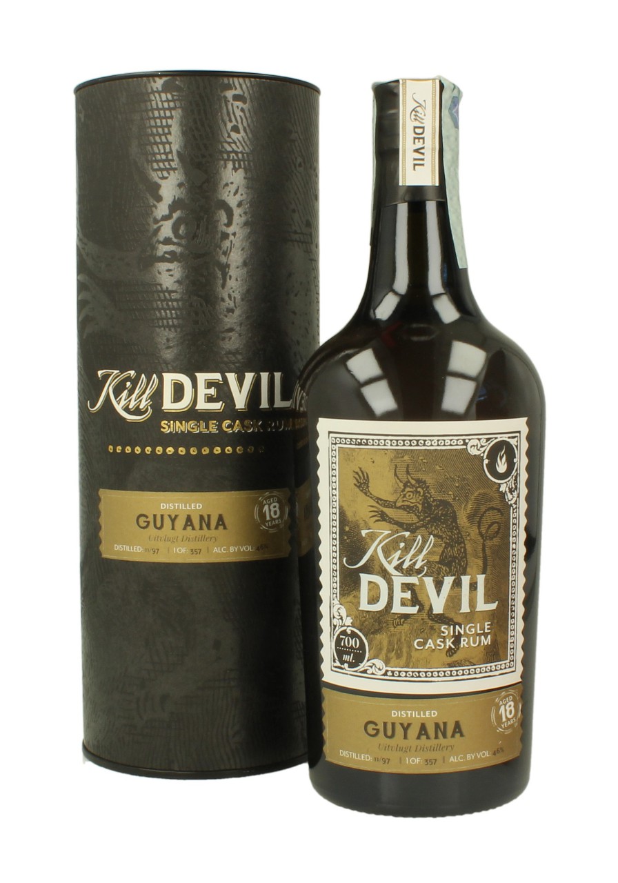GUYANA UITVLUGT 18yo 1997 70cl 46% Kill Devil - Rum - Products - Whisky ...