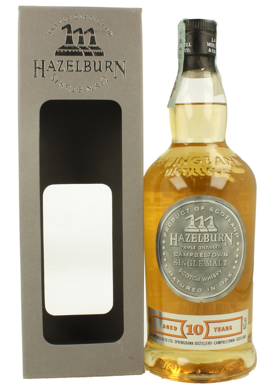 HAZELBURN 10 Years Old 70cl 46% OB - Products - Whisky Antique, Whisky ...