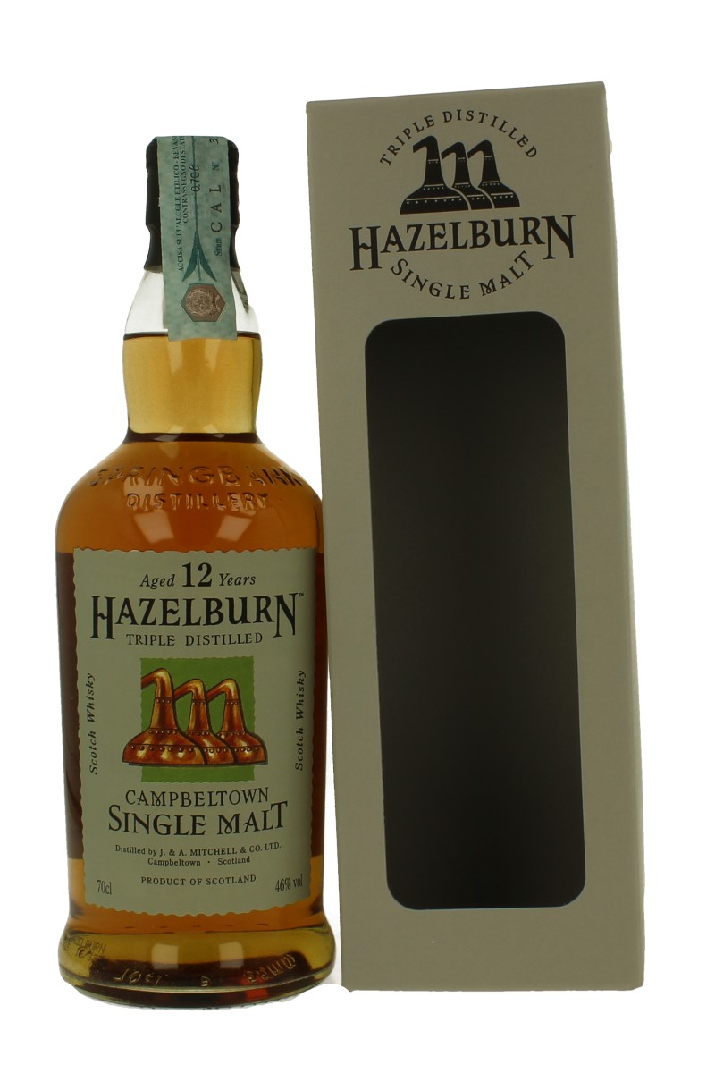 HAZELBURN 12 years old 70cl 46% OB 2nd Edistion - Products - Whisky ...