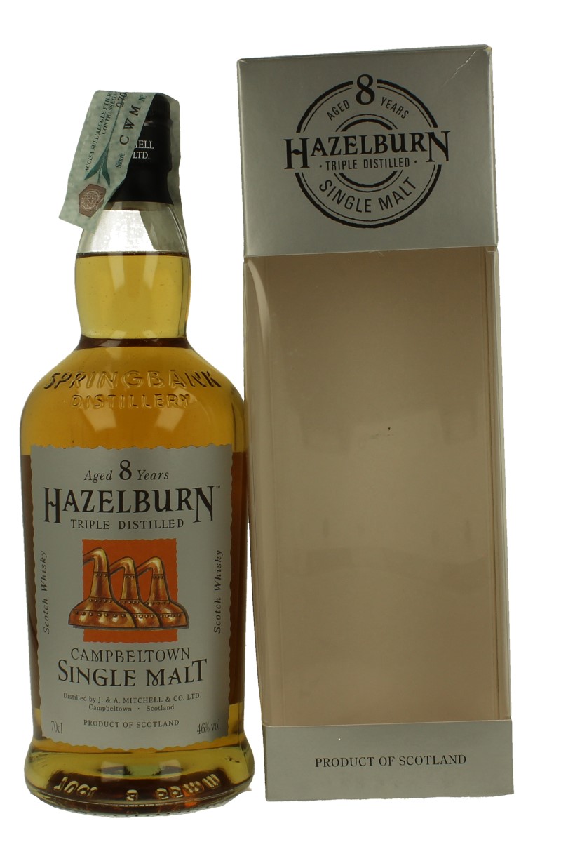 HAZELBURN 8 years old 70cl 46% OB- - Products - Whisky Antique, Whisky ...