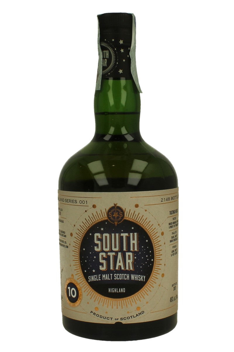 HIGHLAND MALT WHISKY 10 years old 70cl 48% -South Star - Products ...