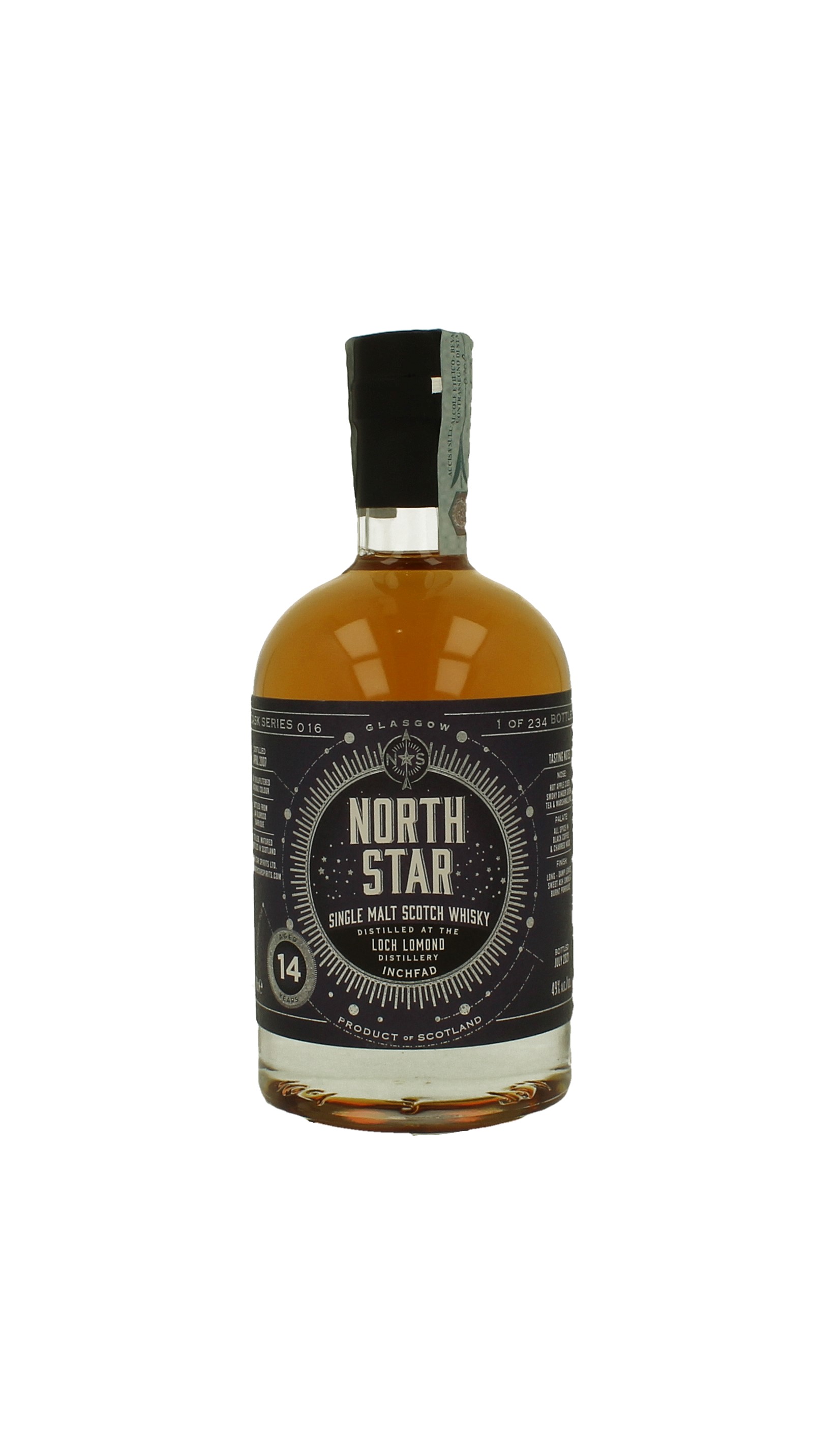 INCHFAD Loch lomond 14 Years old 2007 70cl 49% - North star - Products ...