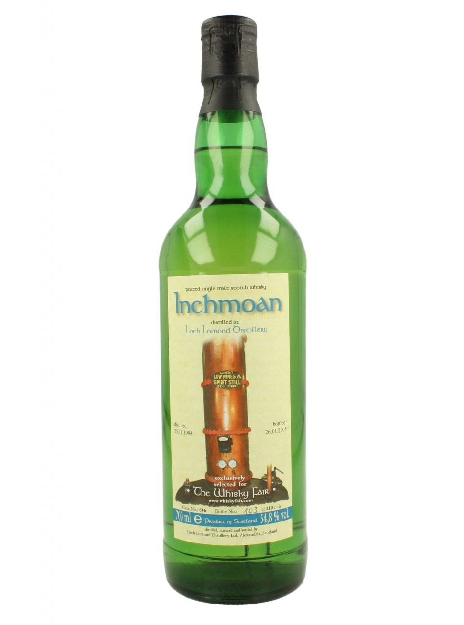 INCHMOAN Peated Malt 1994 2005 70cl 54.8% Loch Lomand - The Whisky Fair ...