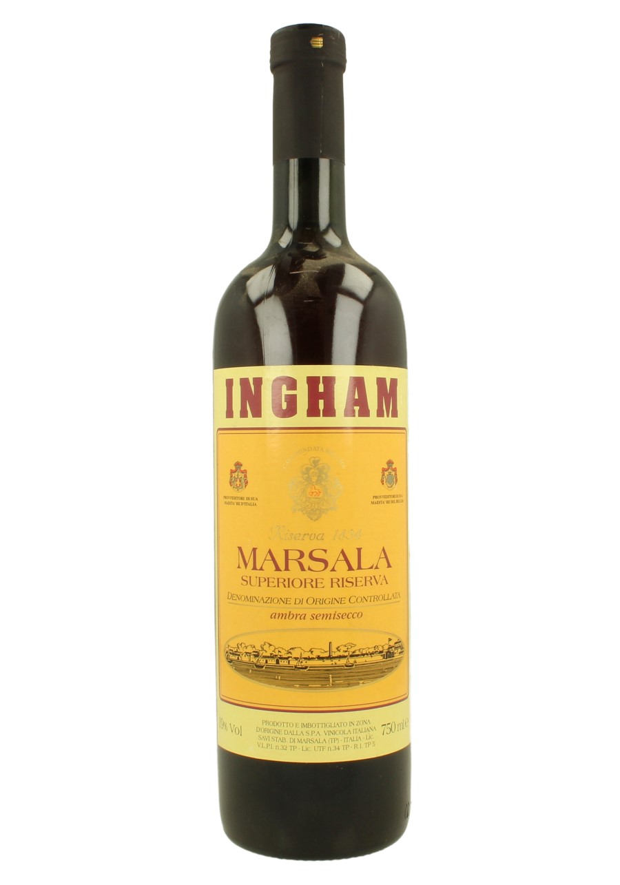 INGHAM Marsala Superiore Semisecco 75cl 19% - Products - Whisky Antique ...