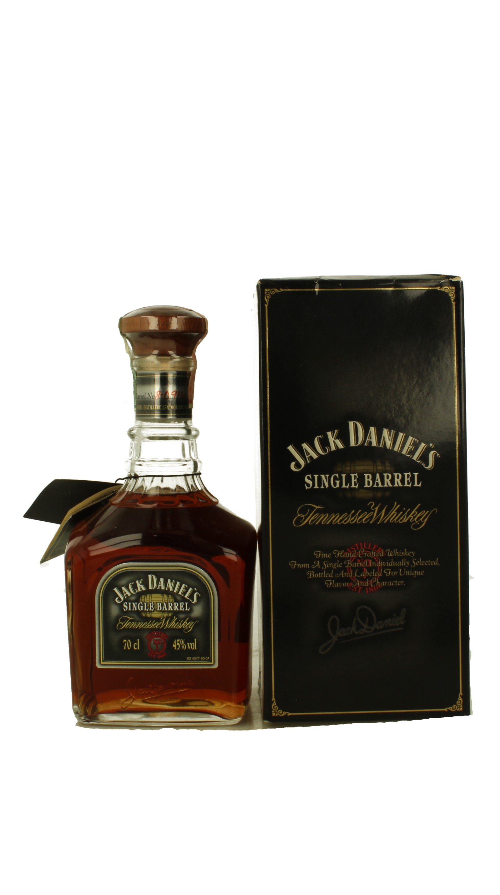 JACK DANIEL'S Tennessee Whiskey Bot.1998 70cl 45% SINGLE BARREL ...