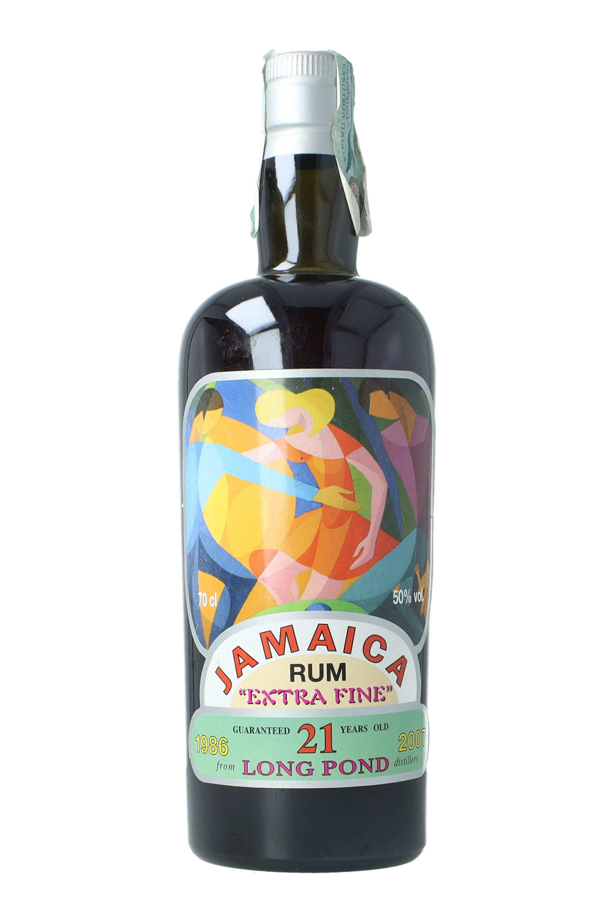 Jamaica Long Pond Rum 21 year old 1986 2007 70cl 50% Silver Seal - no ...