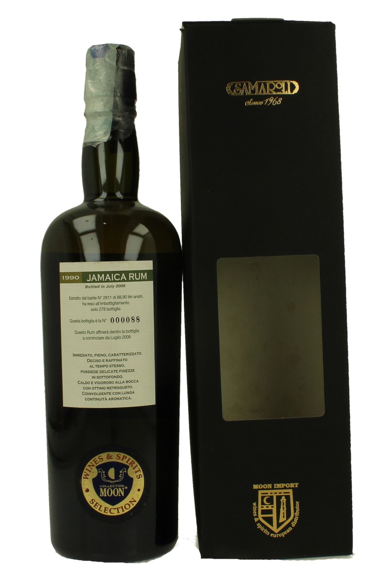 Jamaica Rum 1990 2008 70cl 45% Samaroli -Silvano Choice cask 2811 ...