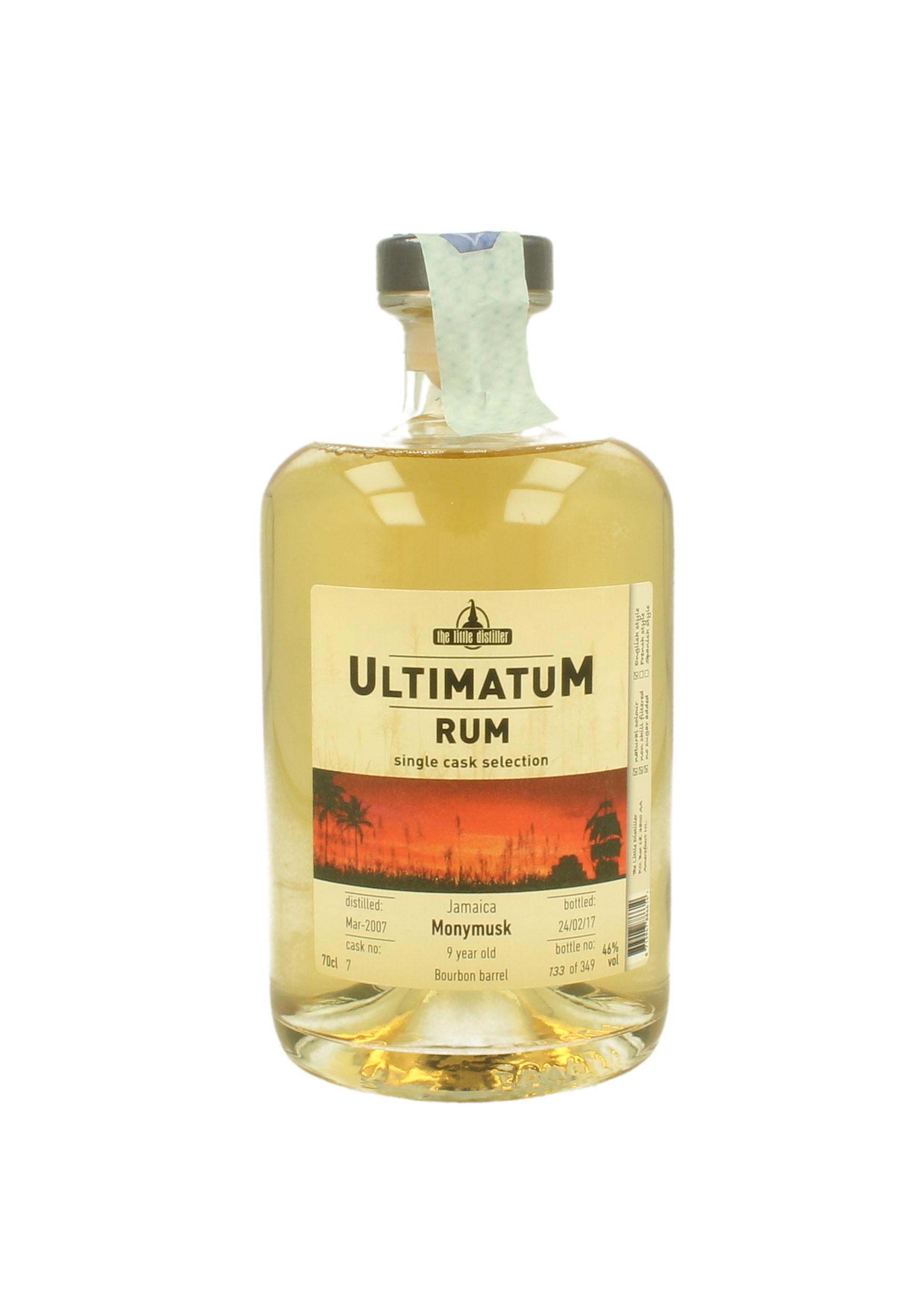 JAMAICA RUM MONYMUSK ULTIMATUM RUM 9 YO 2007 2017 70 CL 46 % - Products ...