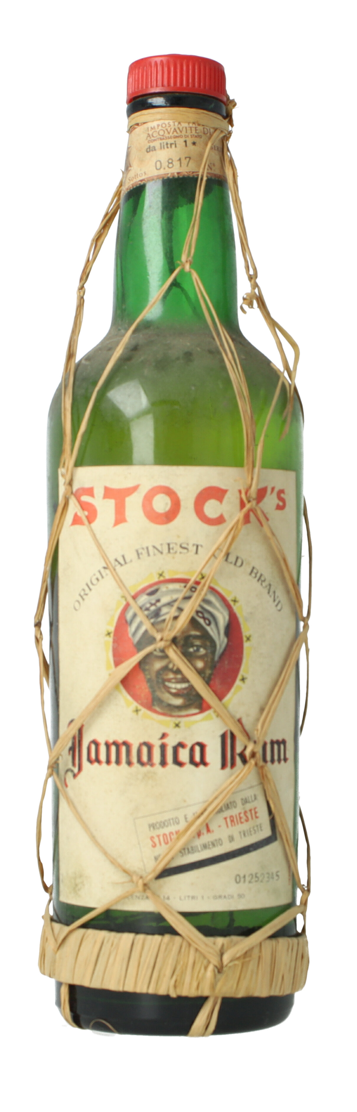 JAMAICA RUM Stock Trieste Bottled 1950-1960 circa 1 litre 50% OB ...