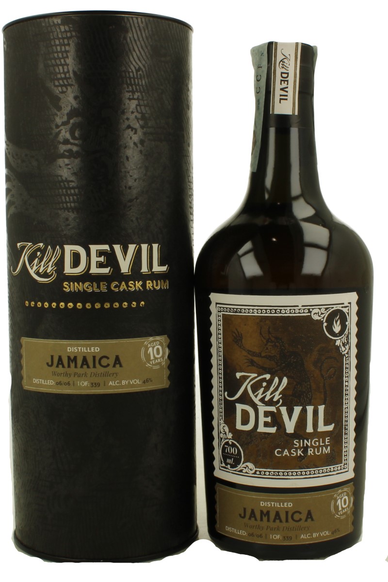 JAMAICA RUM Worthy Park 10 Years old 2006 70cl 46% Kill Devil -Single ...