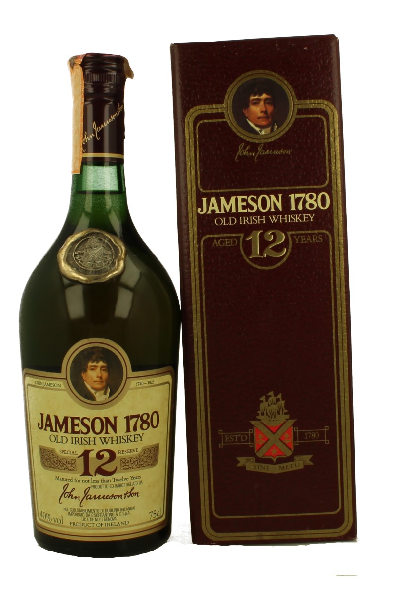 JAMESON 1780 12 years old 75cl 40% - Products - Whisky Antique, Whisky ...