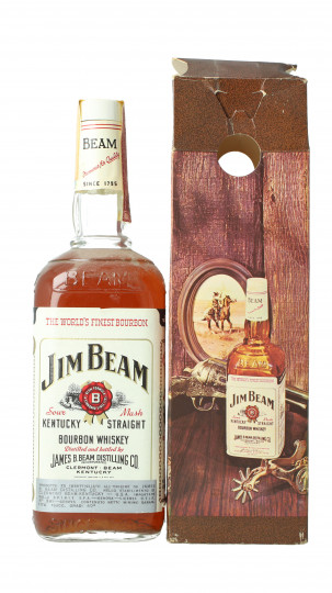 Jim Beam Kentucky Straight Bourbon Whiskey Bottled around 1980 75cl 40% OB - Products - Whisky ...
