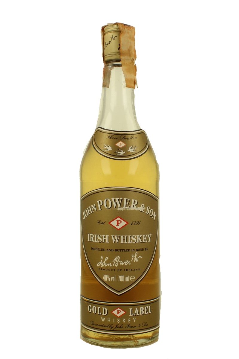 JOHN POWER &SON Irish Whiskey Bot in The 90's early 2000 70cl 40% ...