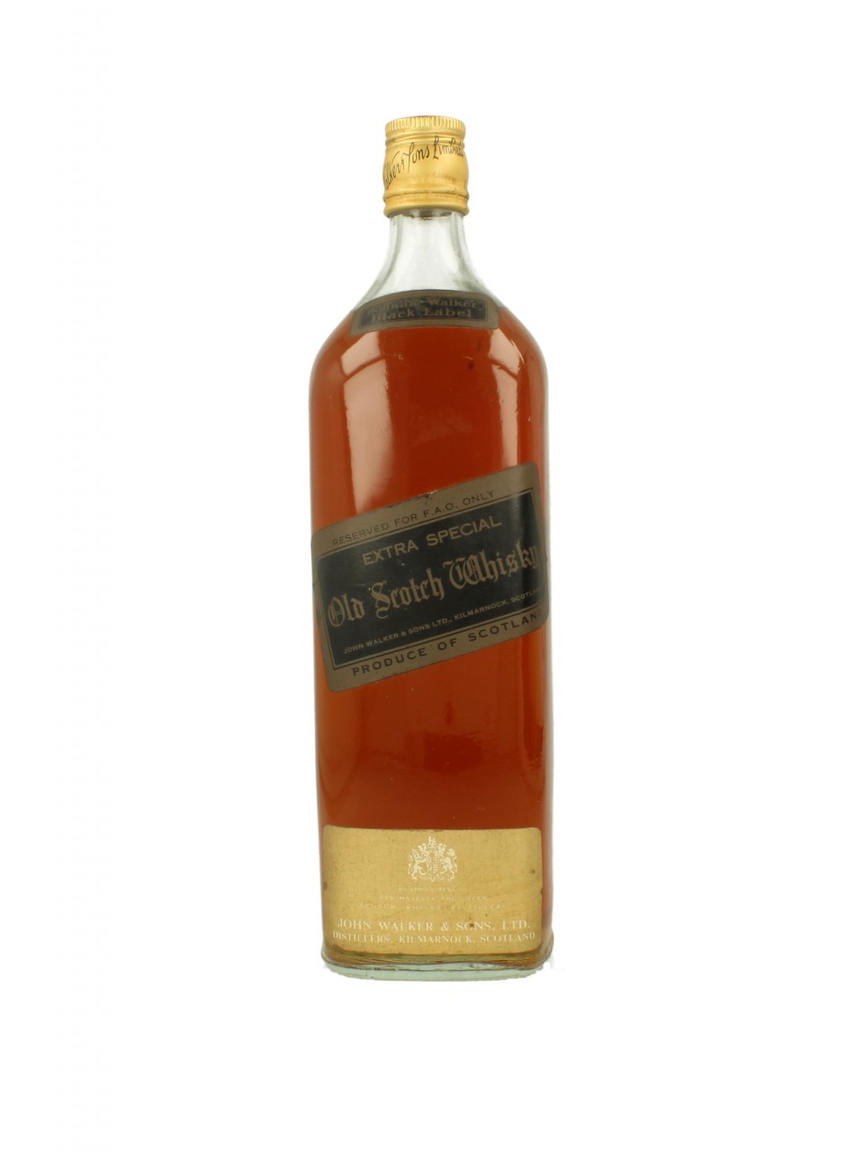 JOHNNIE WALKER Extra Special Bot.70's 100cl Reserved for F.A.O ...
