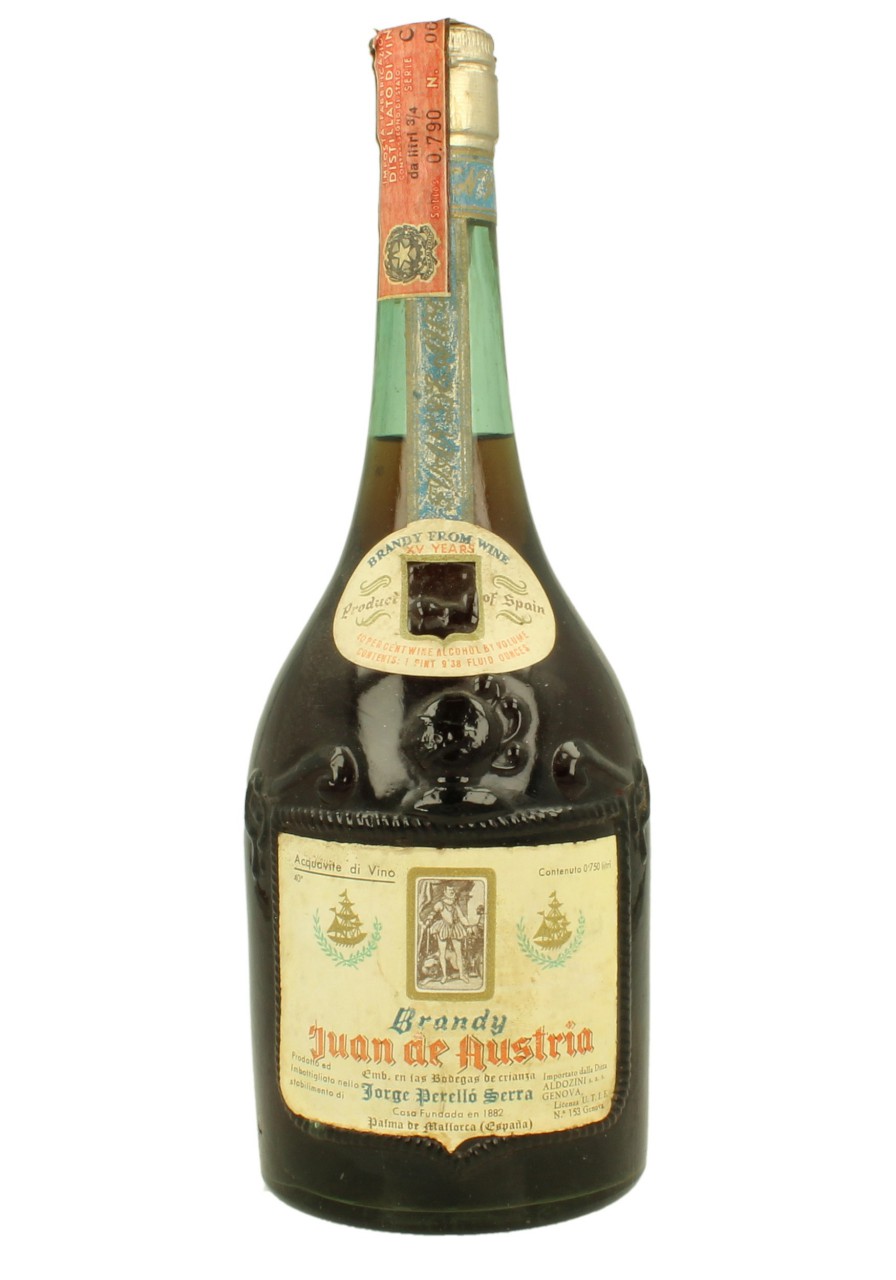 JUAN DE AUSTRIA XV YEARS BRANDY 75 CL 40% - Products - Whisky Antique ...