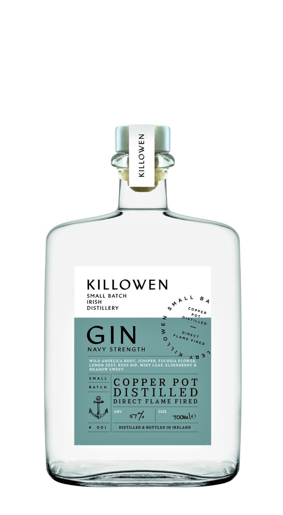 KILLOWEN Navy Strenght Gin 70cl 57% - Products - Whisky Antique, Whisky ...