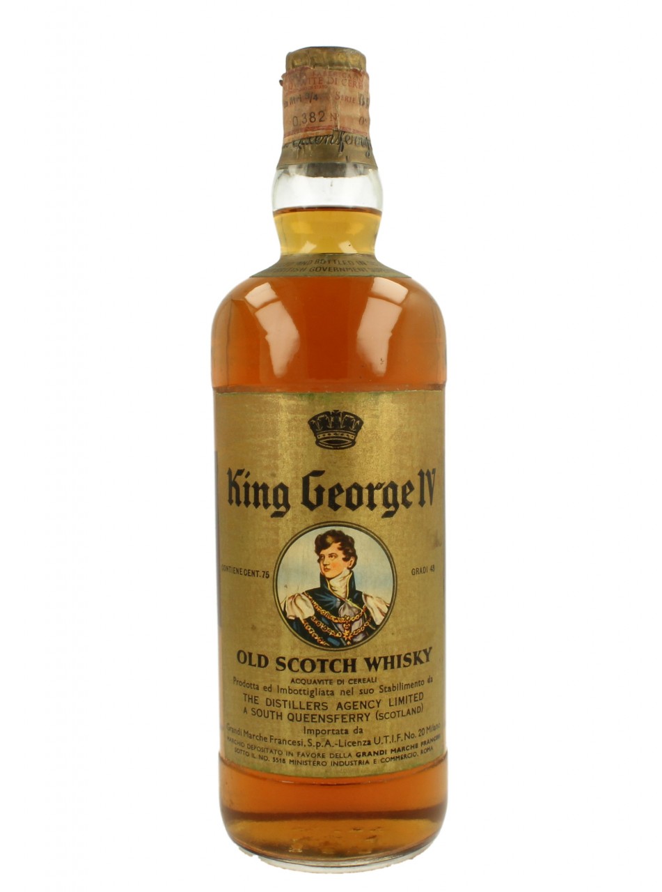 KING GEORGE IV Spring Cap Bot.60's 75cl 43% - Blended - Products ...