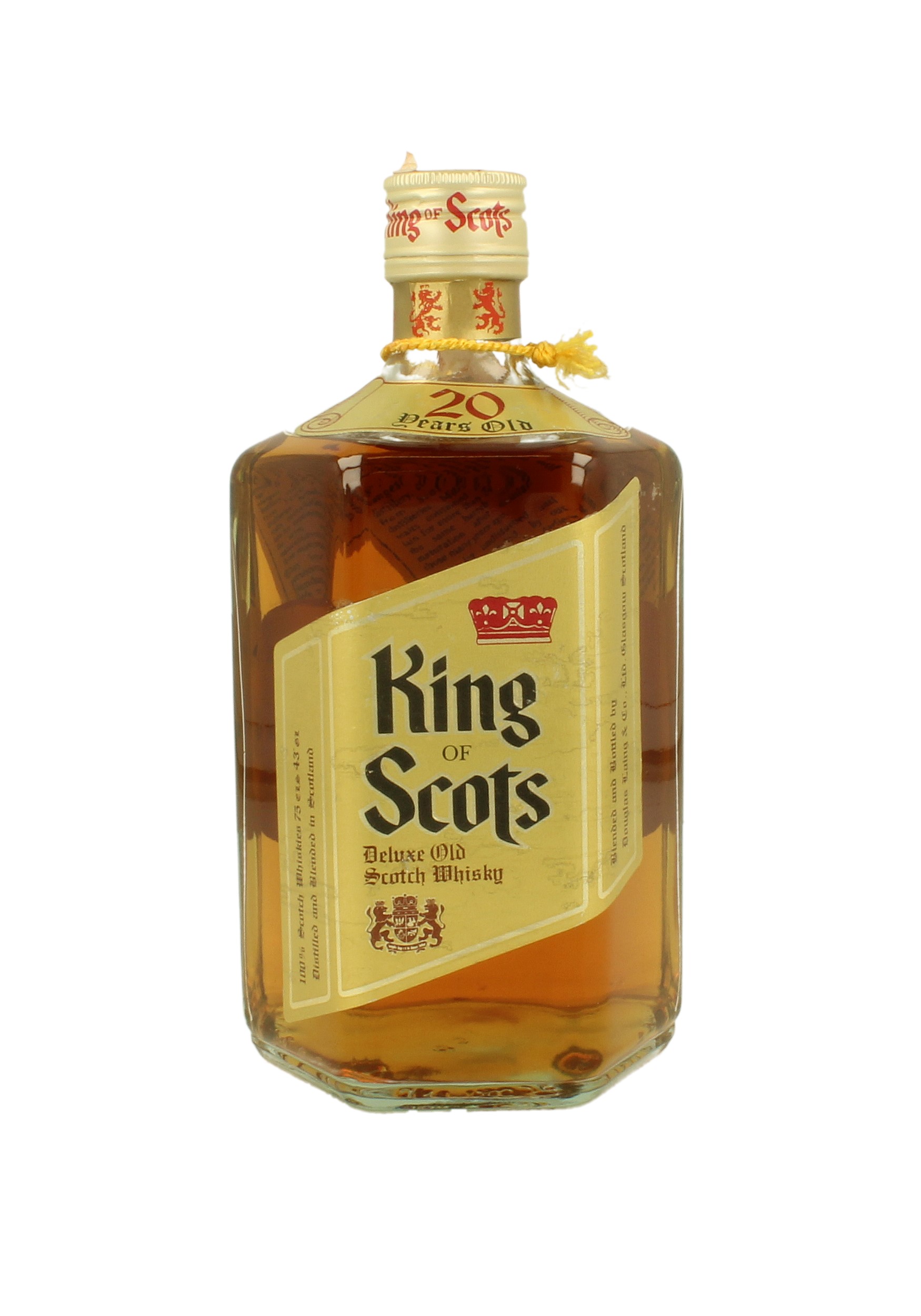 KING OF SCOTS 20yo Bot.80's 75cl 43% Douglas Laing - Blended - Products ...