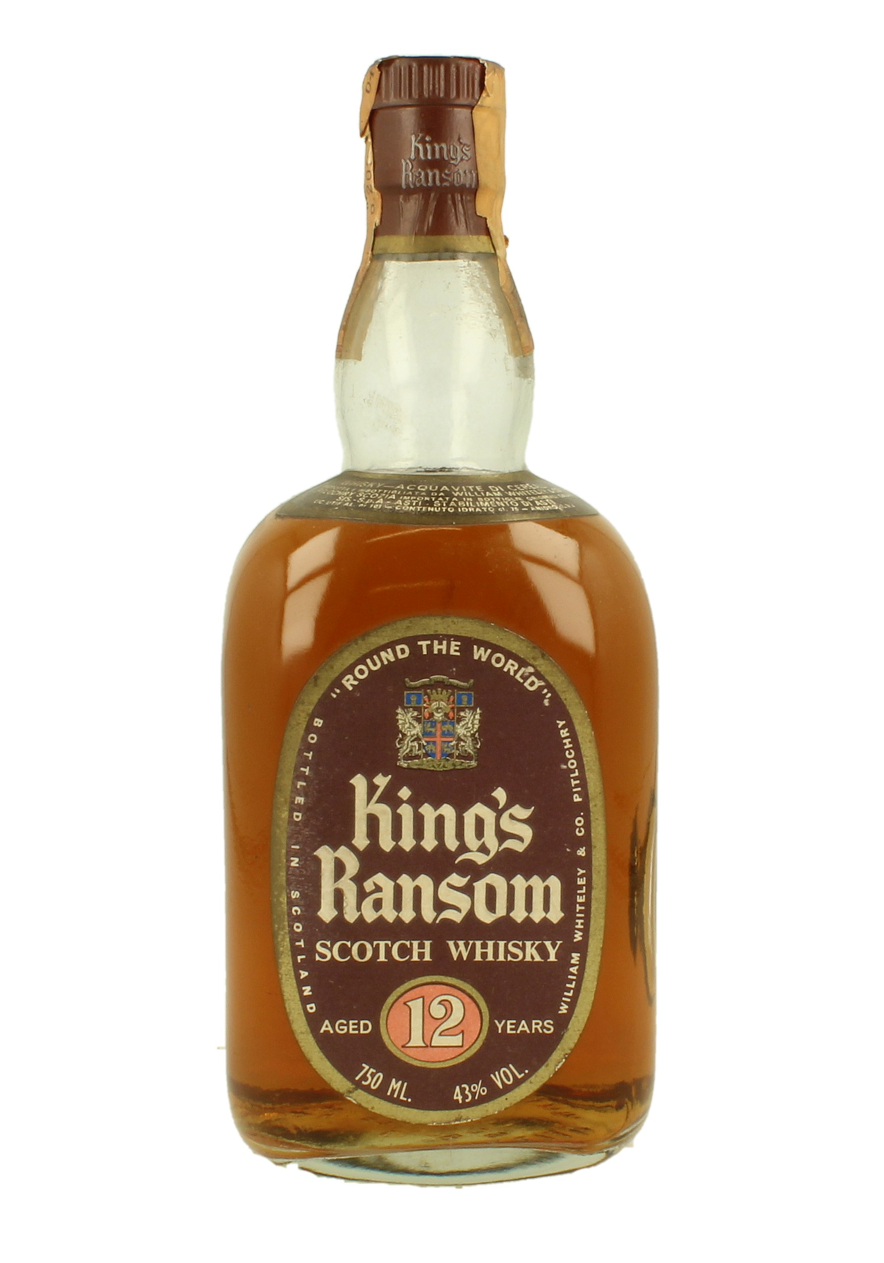 KING'S RAMSON 12yo Bot.60/70's 75cl 43% - Products - Whisky Antique ...