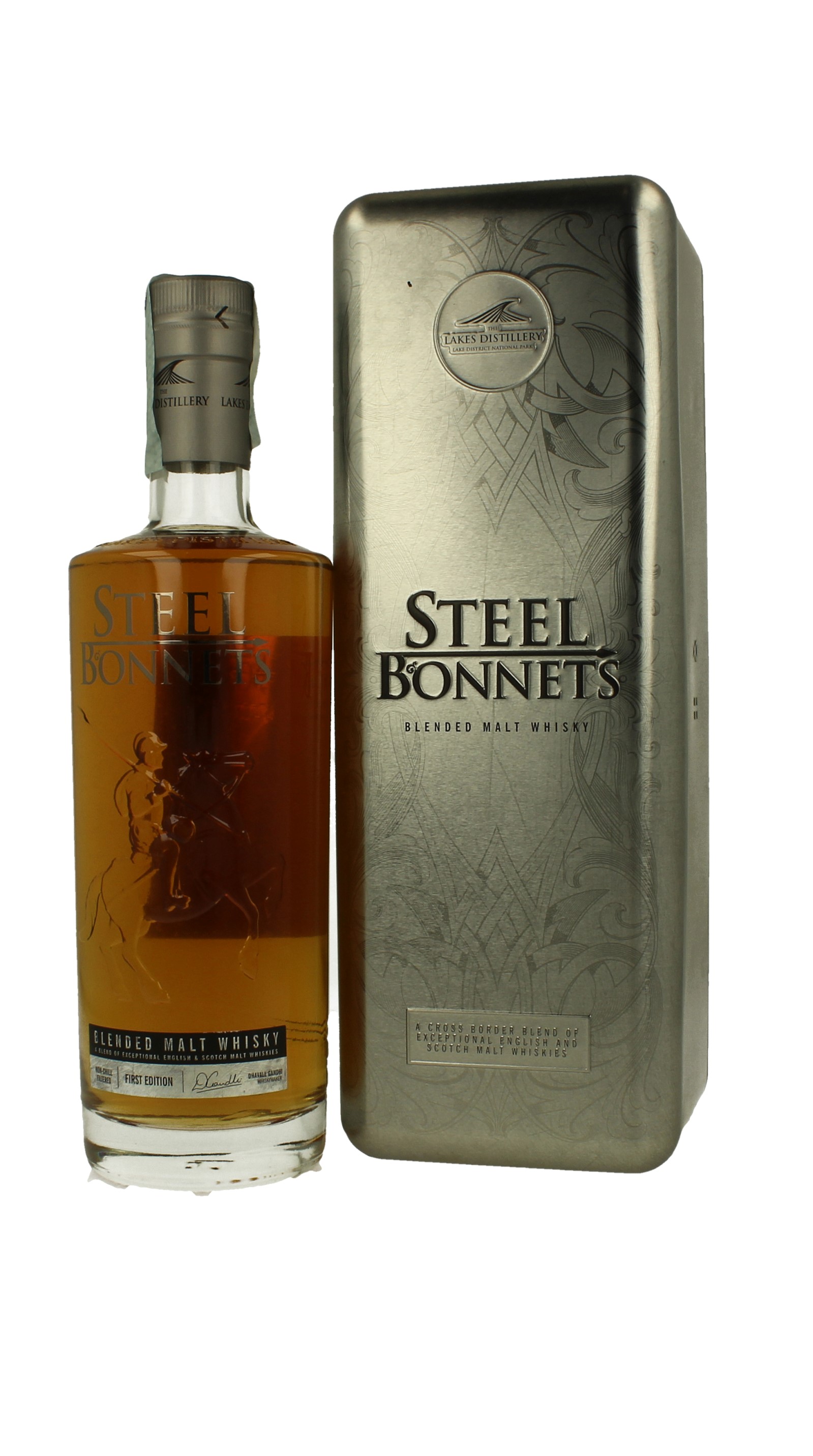 Lakes Distillery Blended Malt Whisky 70cl 46.6% OB - Steel Bonnets ...