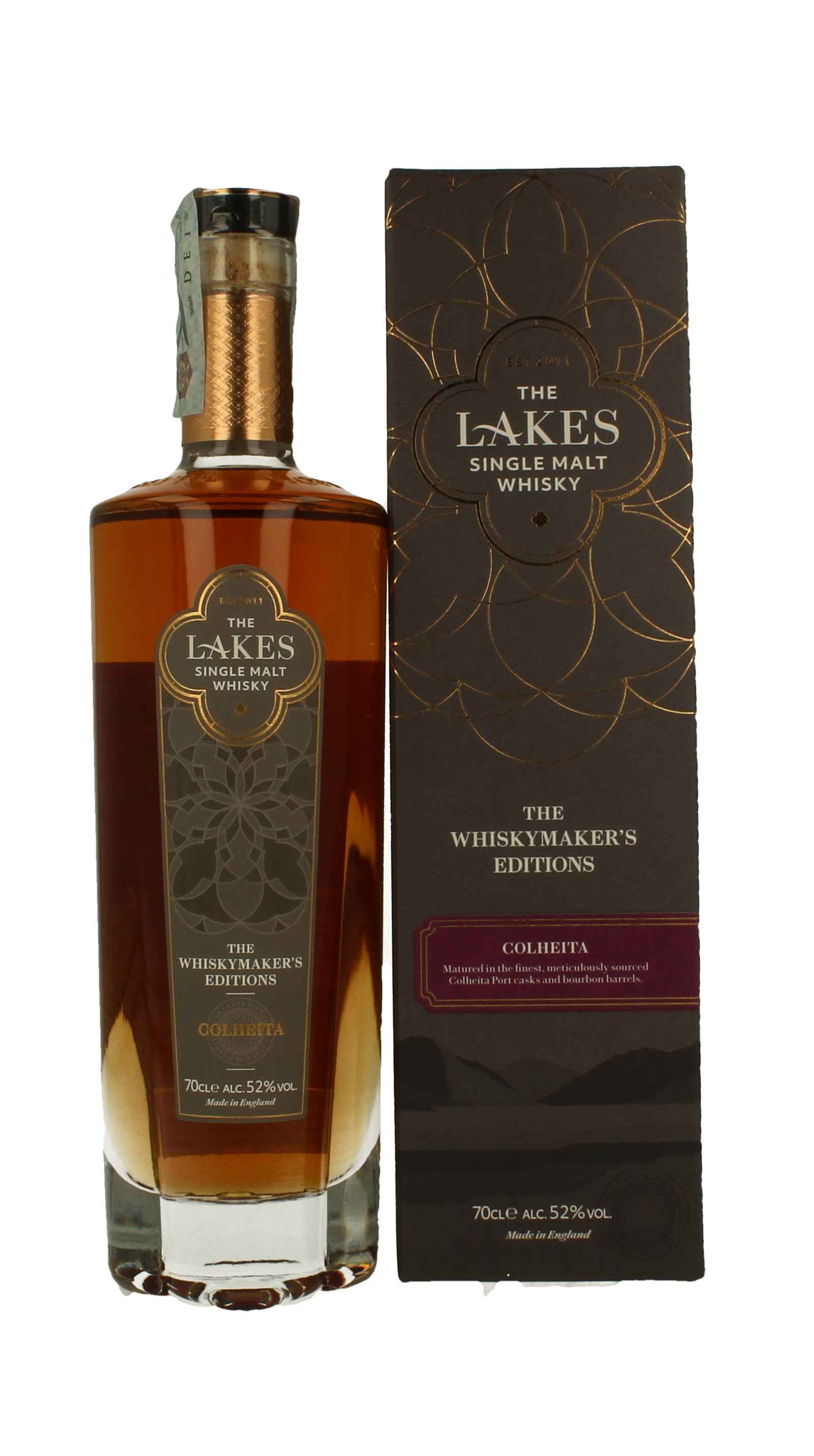 Lakes Distillery Single Malt Whisky 70cl 52% OB - Whisky maker edition ...