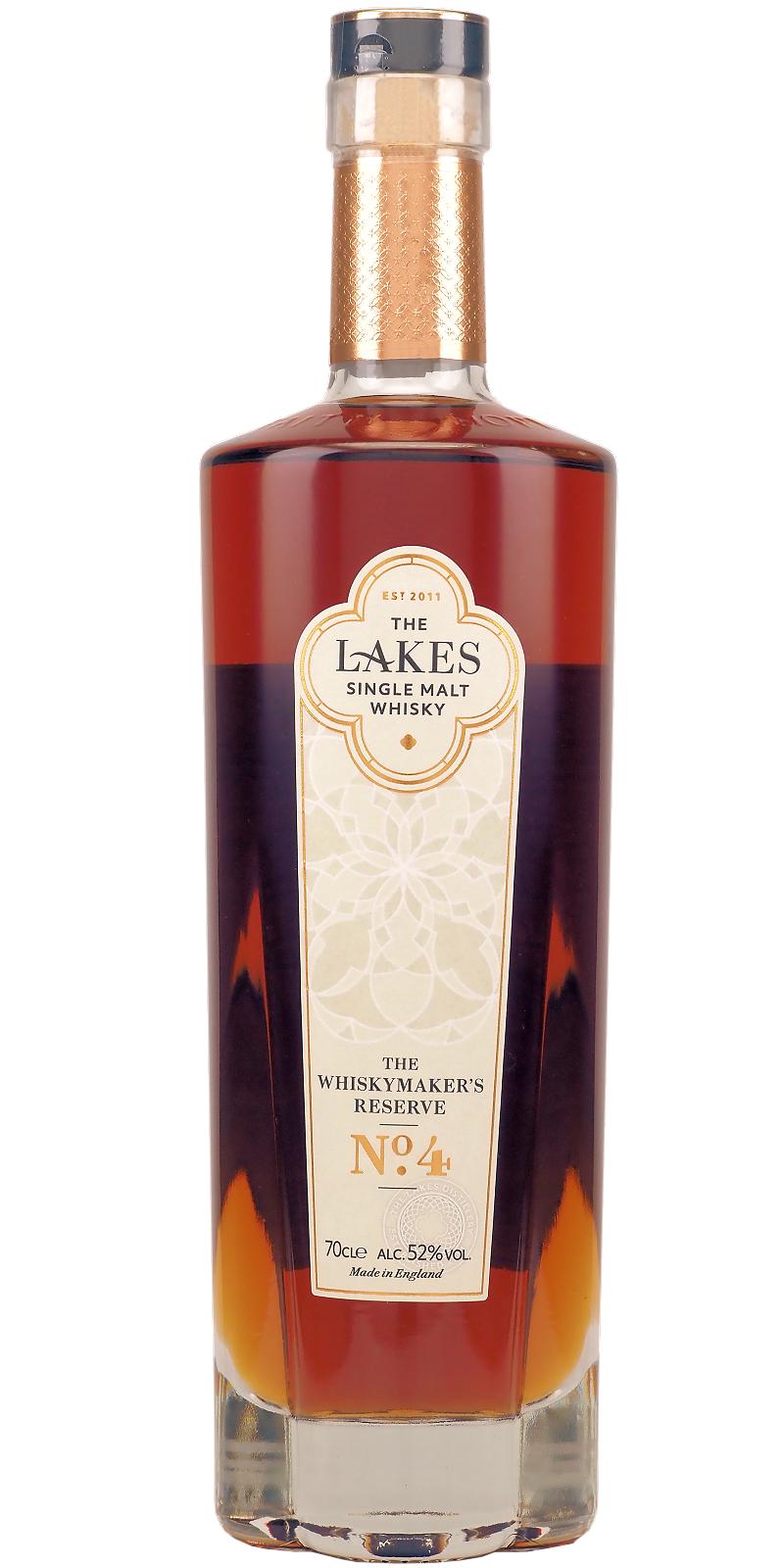 LAKES DISTILLERY WHISKYMAKERS RESERVE n.4 70cl 52% - Single Malt ...